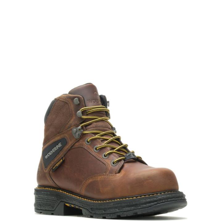 Men Hellcat UltraSpring 6 CarbonMAX Work Boot VZRN15 Tobacco Wolverine ...